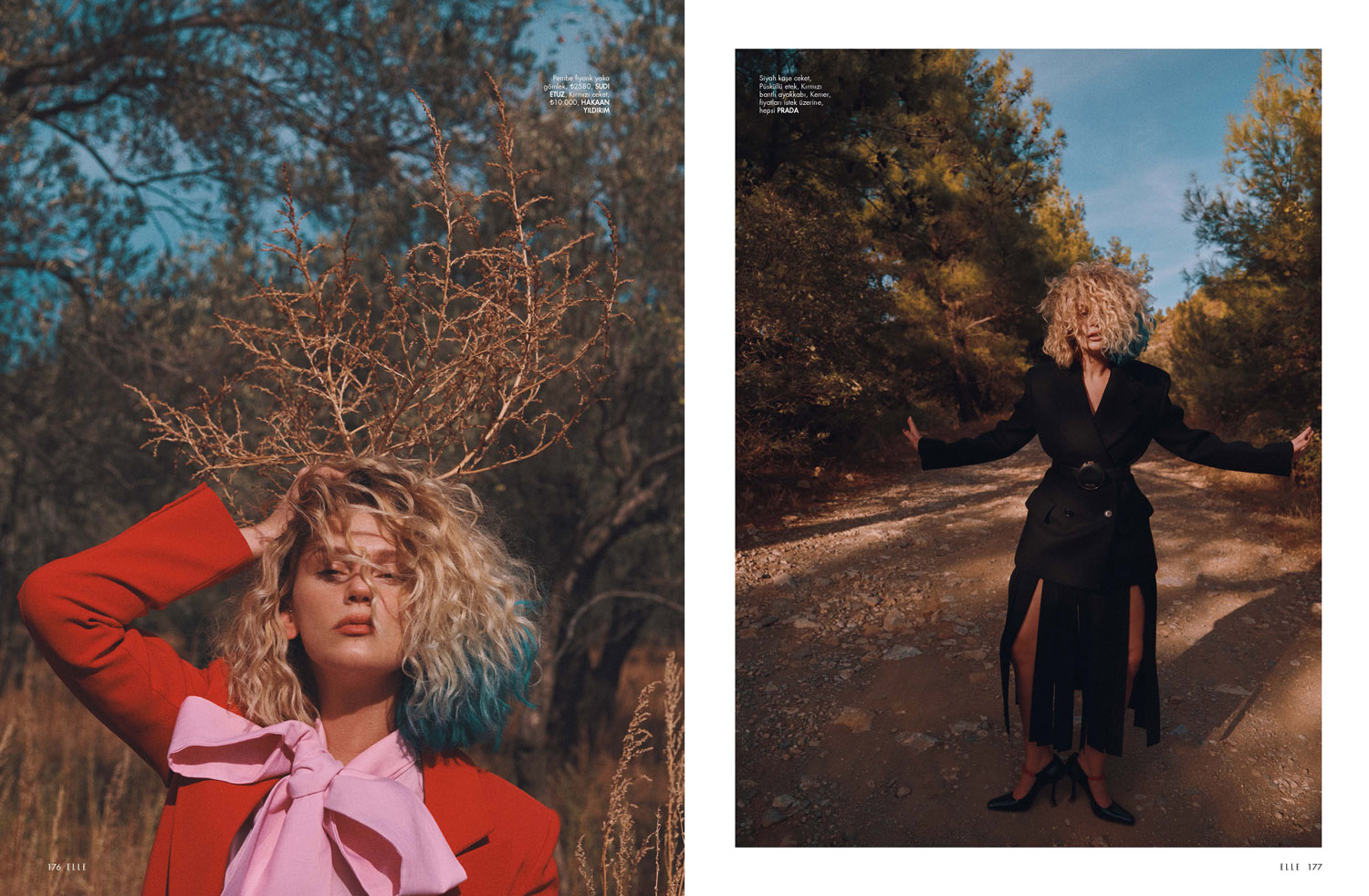 ELLE TURKEY COVER - art+ist